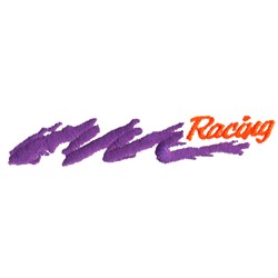 Racing Swoosh Embroidery Design | EmbroideryDesigns.com