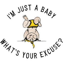 Just a Baby Embroidery Design | EmbroideryDesigns.com