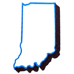 Indiana Embroidery Design | EmbroideryDesigns.com