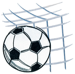 Soccer Embroidery Design | EmbroideryDesigns.com