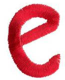 Squiggly e Embroidery Design | EmbroideryDesigns.com