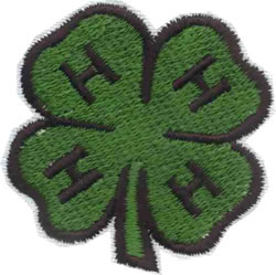 4-H Emblem Embroidery Design | EmbroideryDesigns.com