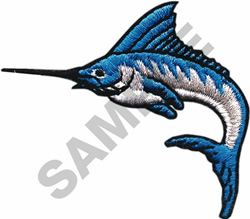 MARLIN Embroidery Design | EmbroideryDesigns.com