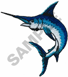 MARLIN Embroidery Design | EmbroideryDesigns.com