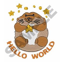 Free HELLO WORLD Embroidery Design | EmbroideryDesigns.com