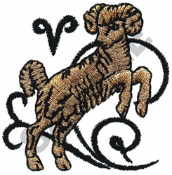 ARIES Embroidery Design | EmbroideryDesigns.com