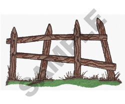 FENCE Embroidery Design | EmbroideryDesigns.com