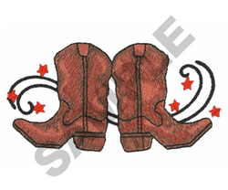 BOOTS Embroidery Design | EmbroideryDesigns.com