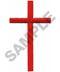 5 INCH CROSS Embroidery Design | EmbroideryDesigns.com