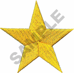 STAR Embroidery Design | EmbroideryDesigns.com