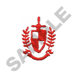 CREST Embroidery Design | EmbroideryDesigns.com