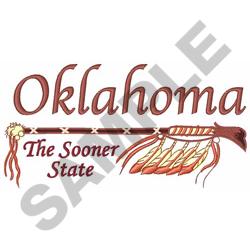 OKLAHOMA Embroidery Design | EmbroideryDesigns.com