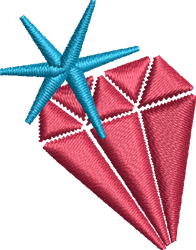 Diamond Embroidery Design | EmbroideryDesigns.com