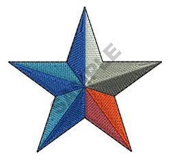 Texas Star Embroidery Design | EmbroideryDesigns.com