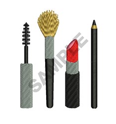 COSMETICS Embroidery Design | EmbroideryDesigns.com