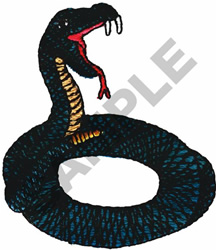 RATTLESNAKE Embroidery Design | EmbroideryDesigns.com
