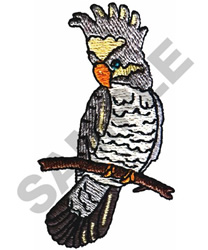 COCKATIEL Embroidery Design | EmbroideryDesigns.com
