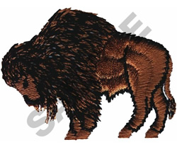 BUFFALO Embroidery Design | EmbroideryDesigns.com
