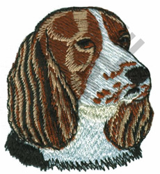 ENGLISH SPRINGER SPANIEL Embroidery Design | EmbroideryDesigns.com