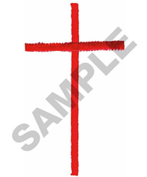 SIMPLE CROSS Embroidery Design | EmbroideryDesigns.com