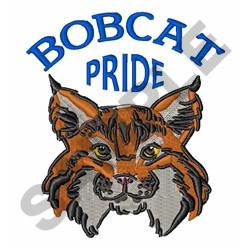 Bobcat Pride Embroidery Design | EmbroideryDesigns.com
