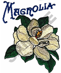 MAGNOLIA Embroidery Design | EmbroideryDesigns.com