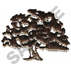 OAK TREE Embroidery Design | EmbroideryDesigns.com