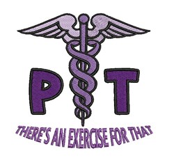 AN EXERCISE FOR THAT Embroidery Design | EmbroideryDesigns.com