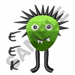 MONSTER EEK Embroidery Design | EmbroideryDesigns.com