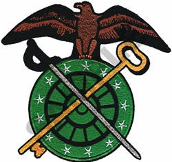 QUARTERMASTER CORPS Embroidery Design | EmbroideryDesigns.com