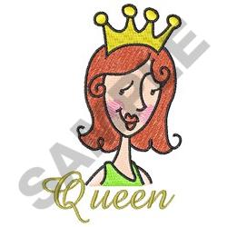 QUEEN Embroidery Design | EmbroideryDesigns.com