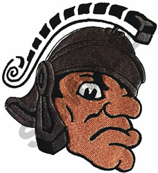 ANIMATED TROJAN Embroidery Design | EmbroideryDesigns.com
