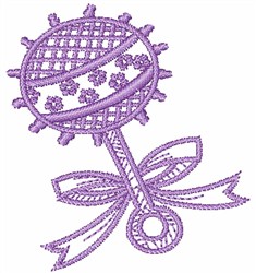 BABY RATTLE Embroidery Design | EmbroideryDesigns.com