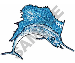 SAILFISH Embroidery Design | EmbroideryDesigns.com