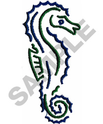 SEAHORSE Embroidery Design | EmbroideryDesigns.com