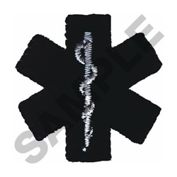 STAR OF LIFE Embroidery Design | EmbroideryDesigns.com