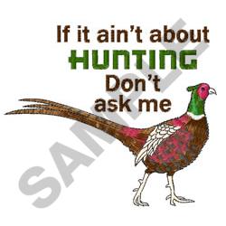 HUNTING Embroidery Design | EmbroideryDesigns.com