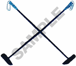 POLO MALLETS Embroidery Design | EmbroideryDesigns.com