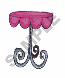 STOOL Embroidery Design | EmbroideryDesigns.com