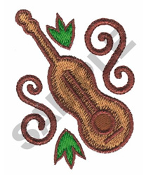Free GUITAR Embroidery Design | EmbroideryDesigns.com