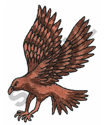 HAWK Embroidery Design | EmbroideryDesigns.com