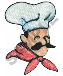 CHEF Embroidery Design | EmbroideryDesigns.com