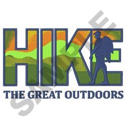 THE GREAT OUTDOORS Embroidery Design | EmbroideryDesigns.com