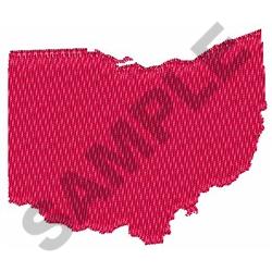 STATE OF OHIO Embroidery Design | EmbroideryDesigns.com