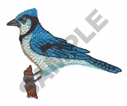 BLUE JAY Embroidery Design | EmbroideryDesigns.com