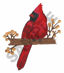 CARDINAL Embroidery Design | EmbroideryDesigns.com