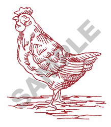 HEN Embroidery Design | EmbroideryDesigns.com