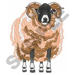 RAM Embroidery Design | EmbroideryDesigns.com