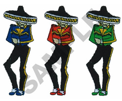 MARIACHIS Embroidery Design | EmbroideryDesigns.com