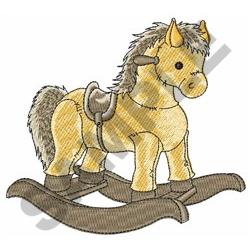 ROCKING HORSE Embroidery Design | EmbroideryDesigns.com